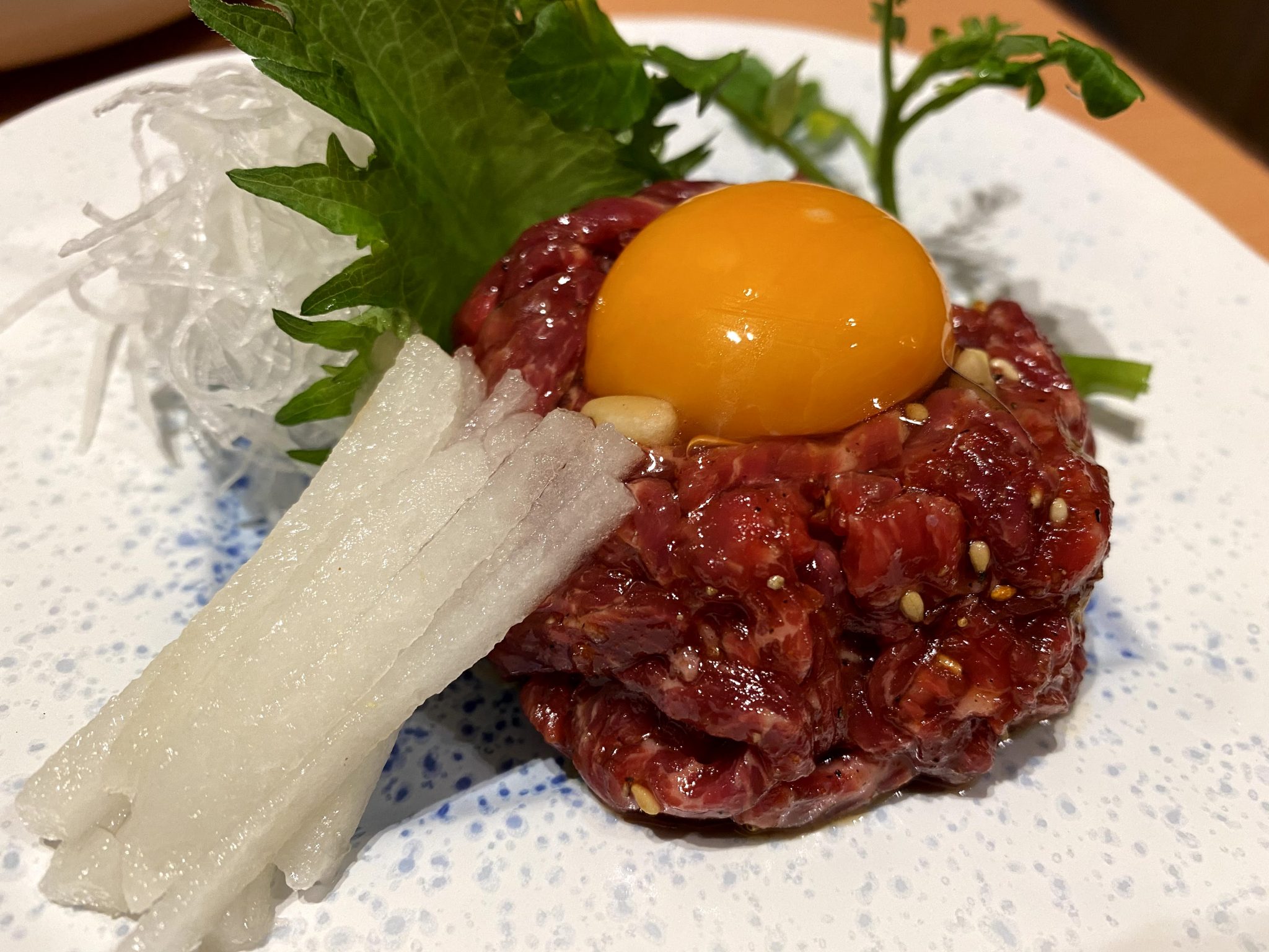 Yakiniku Kouryuuen – Wagyu raw beef yuk-hoe | Gourmand Tokyo